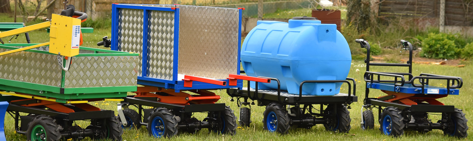 Transporteur Electrique Modulable TEM - BUPO FRANCE